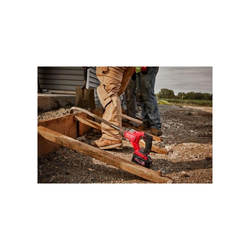 Milwaukee M18FCVN12-551 FUEL Needle Concrete Vibrator 1.2m (1x5.5Ah ...