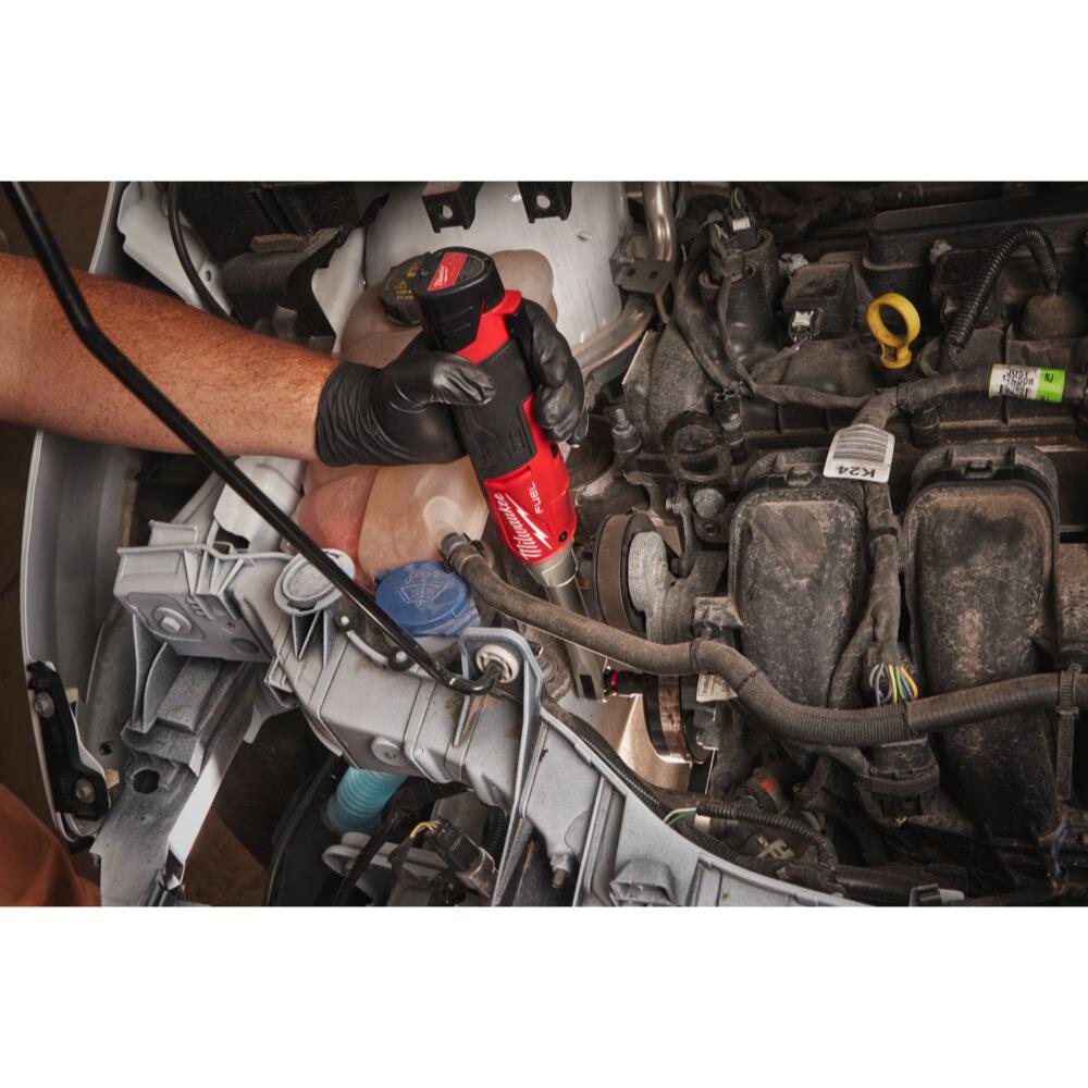 Milwaukee M12FHIR38LR-0 3/8 High Speed Long Reach Ratchet (Bare Unit ...