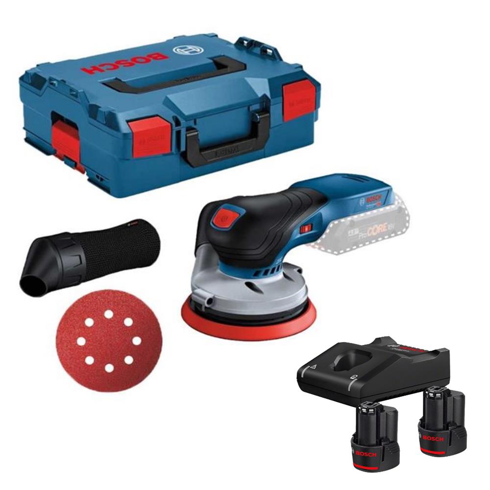 Bosch GEX 12V-125 Brushless 12V 125mm Random Orbit Sander in L-BOXX (2x3ah) | Toolfix | Dundalk ...
