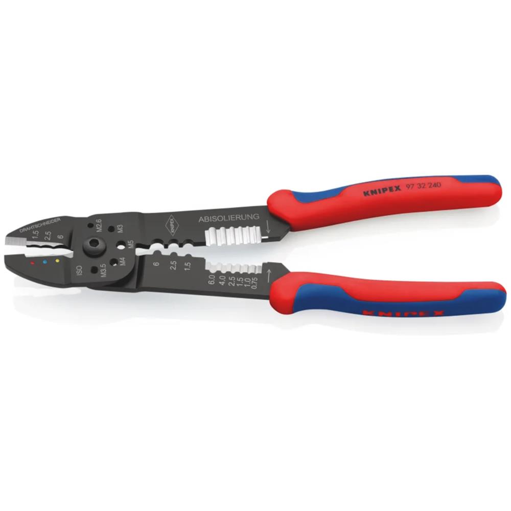 Knipex 97 32 240 Hand Crimping Tool for Crimp Terminal | Toolfix ...