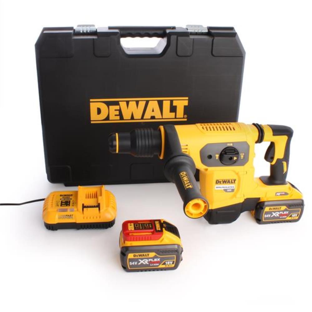 Dewalt DCH481X2 54V FlexVolt Brushless SDS-Max Hammer (2x9Ah) | Toolfix ...