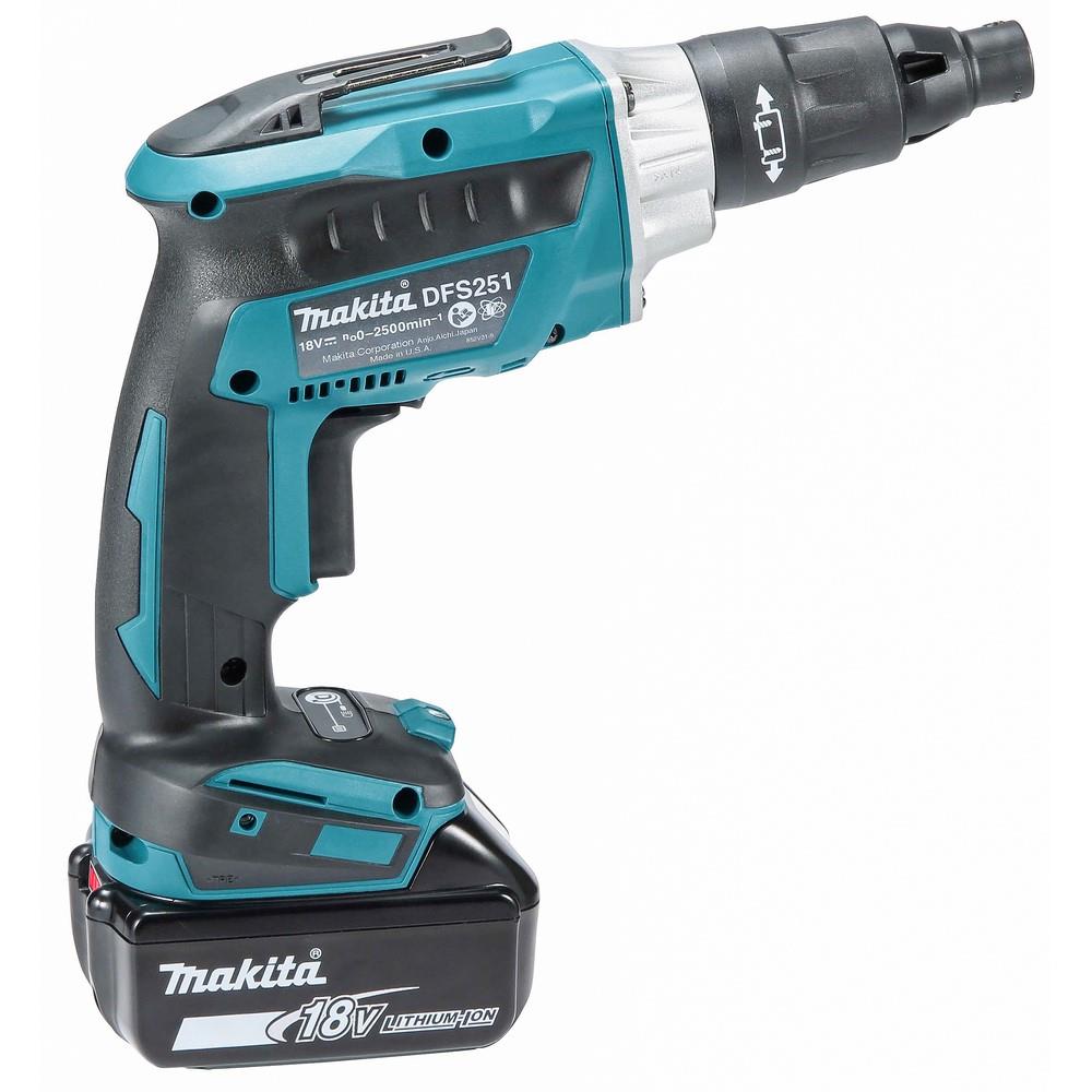 Makita DFS251Z 18v Li-ion LXT Brushless TEK Screwdriver (Bare Unit ...