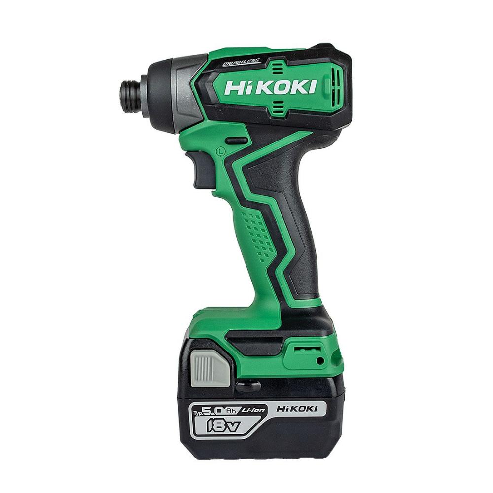 HiKOKI KC18DDX 18V Brushless Twin Kit DV18DD Combi Drill & WH18DD Impact Driver (3x5Ah ...