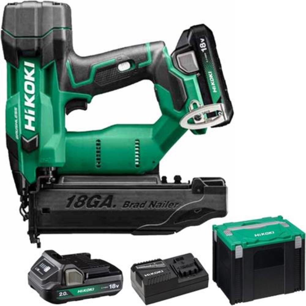 HiKOKI NT1850DFJXZ 18V Cordless 18 Gauge Brad Nailer (2x2Ah) | Toolfix | Dundalk | Co. Louth ...