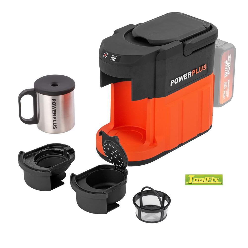 Powerplus 40v Coffee Machine (Bare Unit) | Toolfix | Dundalk | Co ...