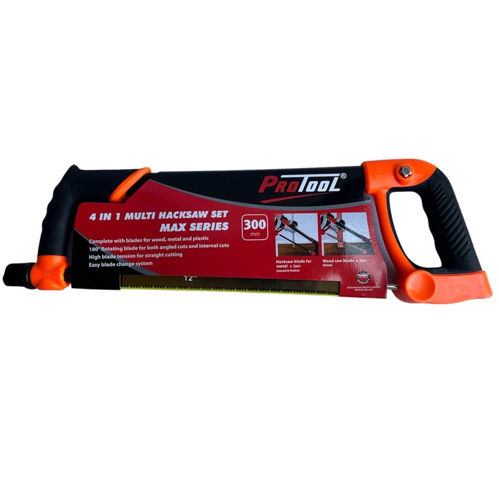 Protool 4 in 1 Multipurpose 12'' Hacksaw PTHS1250X | Toolfix | Dundalk ...