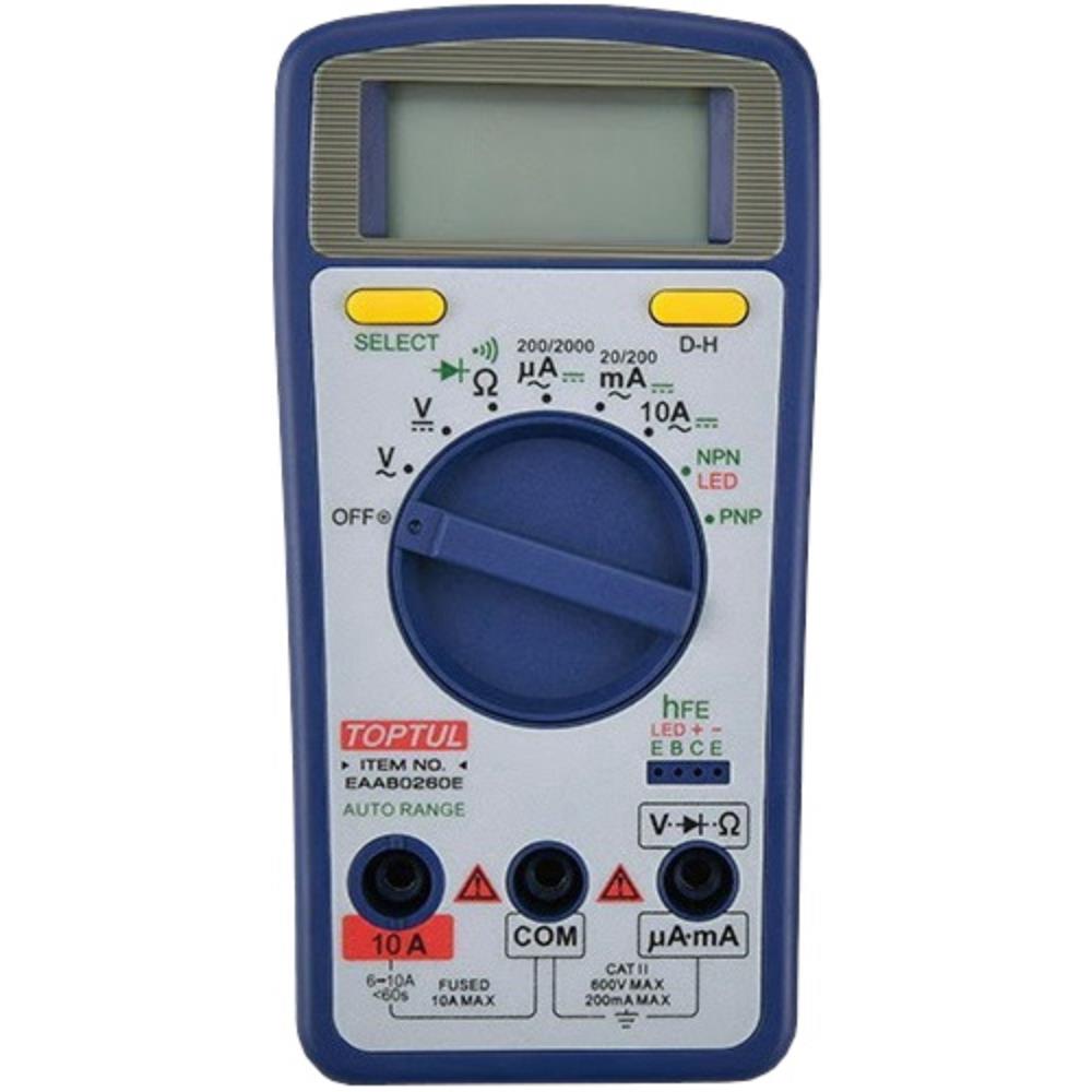 Toptul Digital Multi Meter | Toolfix | Dundalk | Co. Louth |Ireland