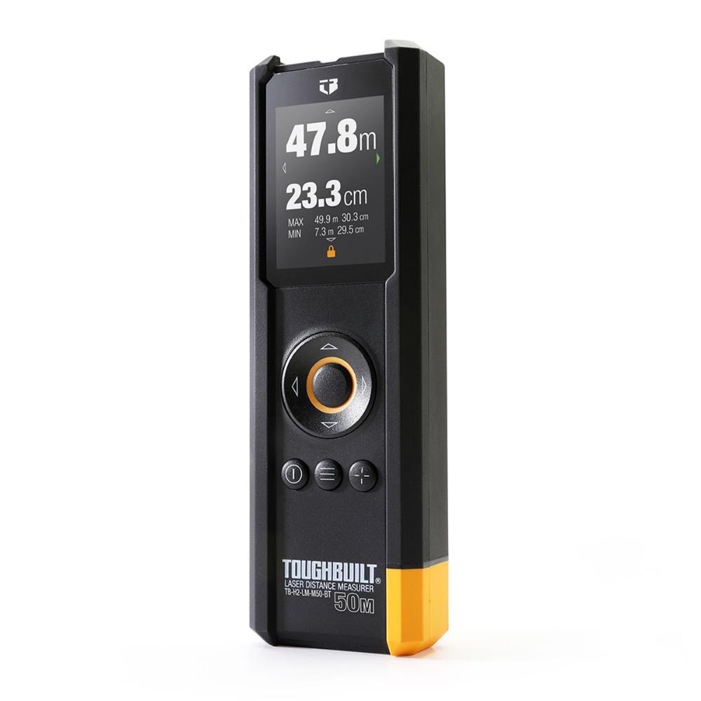 ToughBuilt Bluetooth Laser Distance Measurer 50M TB-H2-LM-M50-BT ...