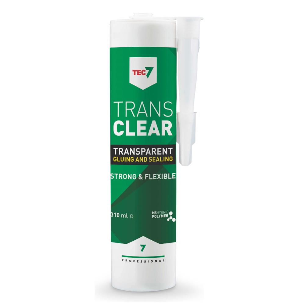 TEC7 Trans Clear - Transparent Gluing and Sealing 310ml | Toolfix ...