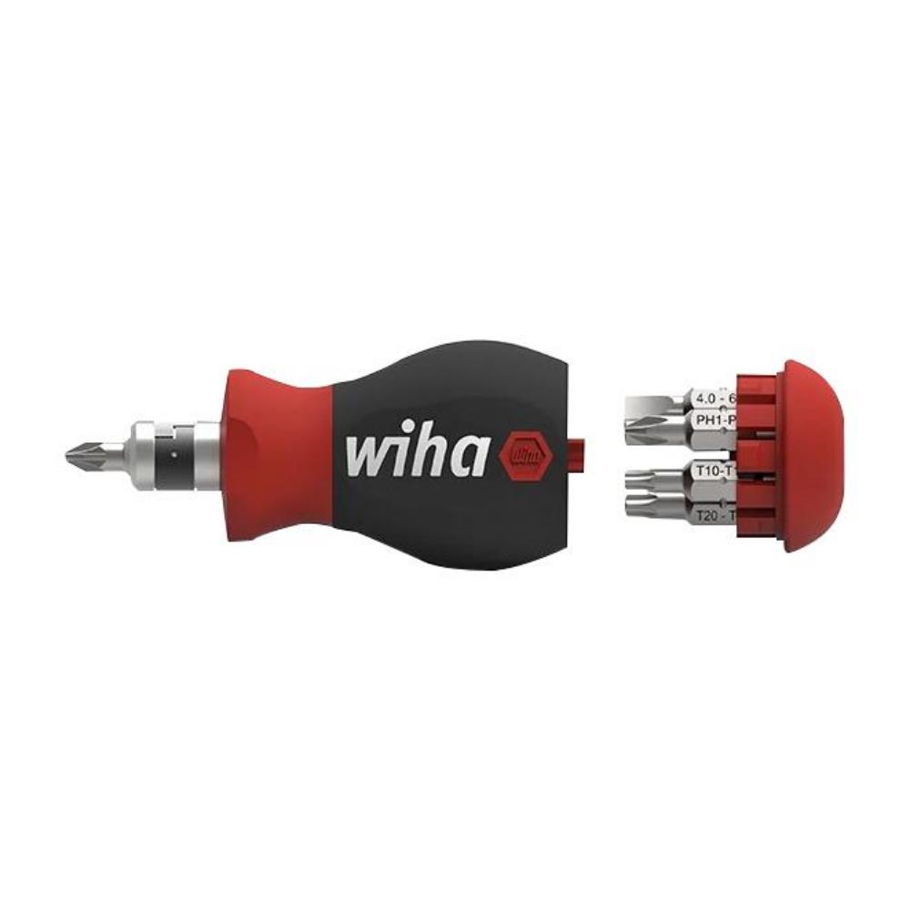 Wiha 7 Piece Stubby Screwdriver and bits 43613 | Toolfix | Dundalk | Co ...