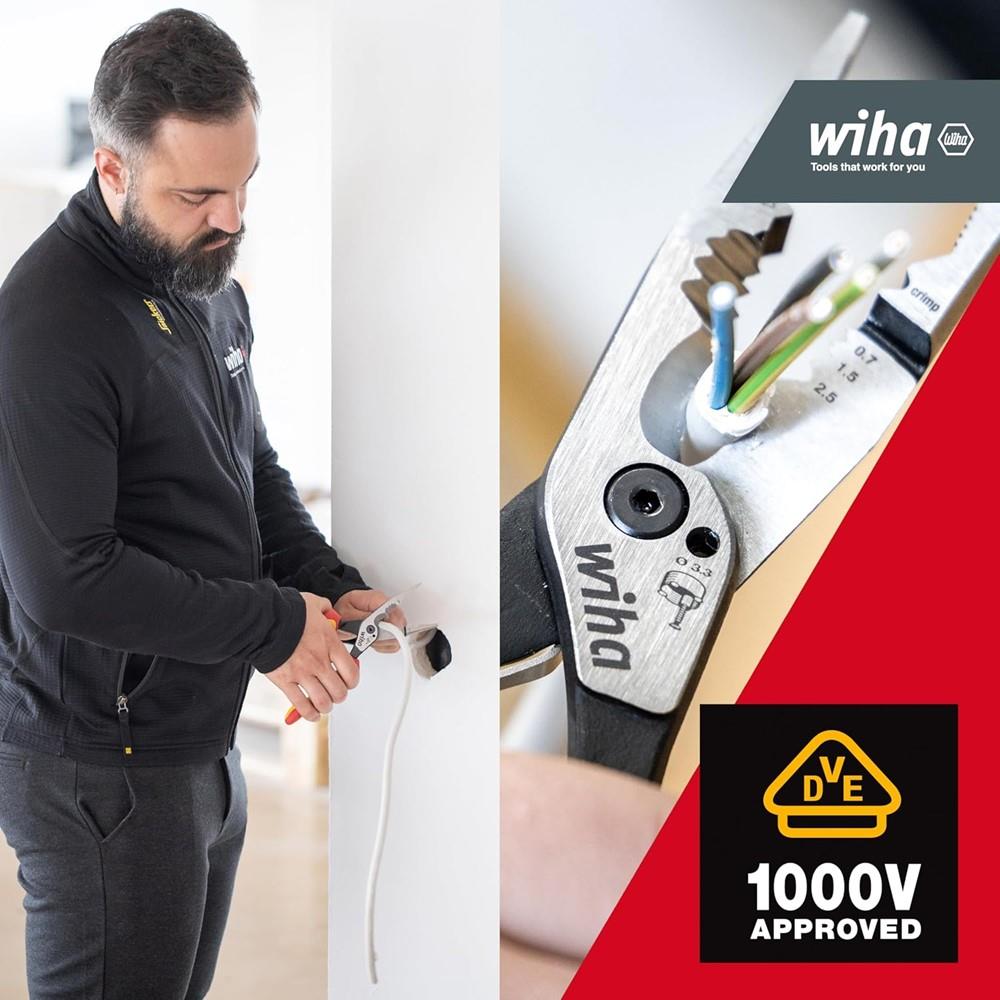 Wiha 8 in 1 Multifunctional VDE pliers 45705 | Toolfix | Dundalk | Co ...