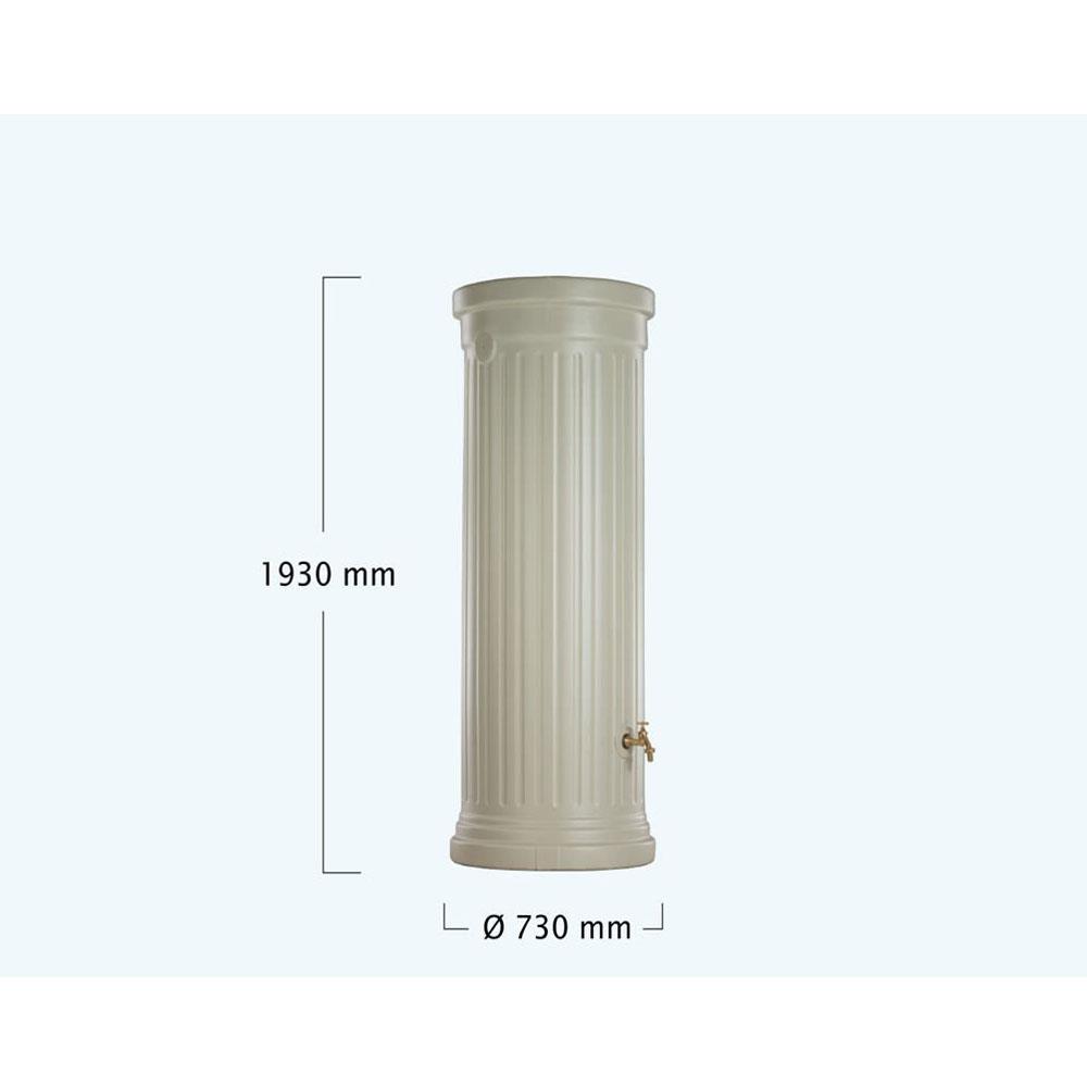 Graf Column Tank - 500 Litres - Sandstone | ecostore.ie Ireland