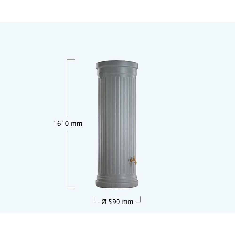 Graf Column Tank - 330 Litres - Grey | ecostore.ie Ireland
