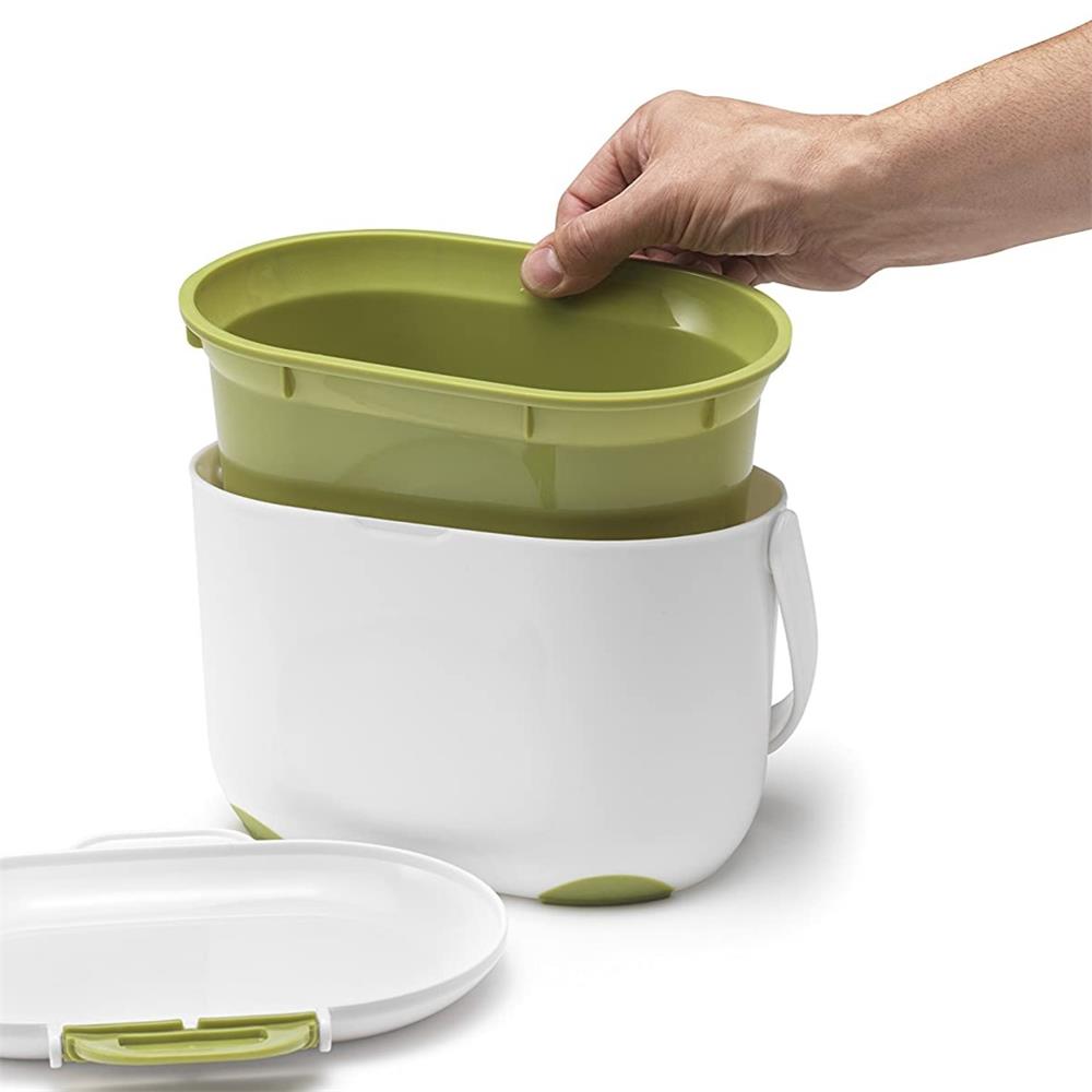 Addis 2.5 Litre Kitchen Tabletop Compost Caddy | ecostore.ie Ireland