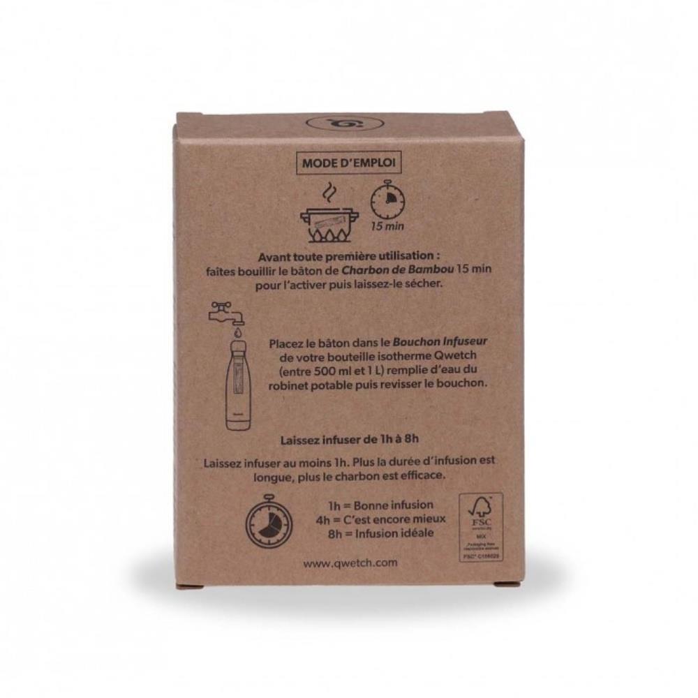 Qwetch Bamboo Charcoal - Three Tubes | ecostore.ie Ireland