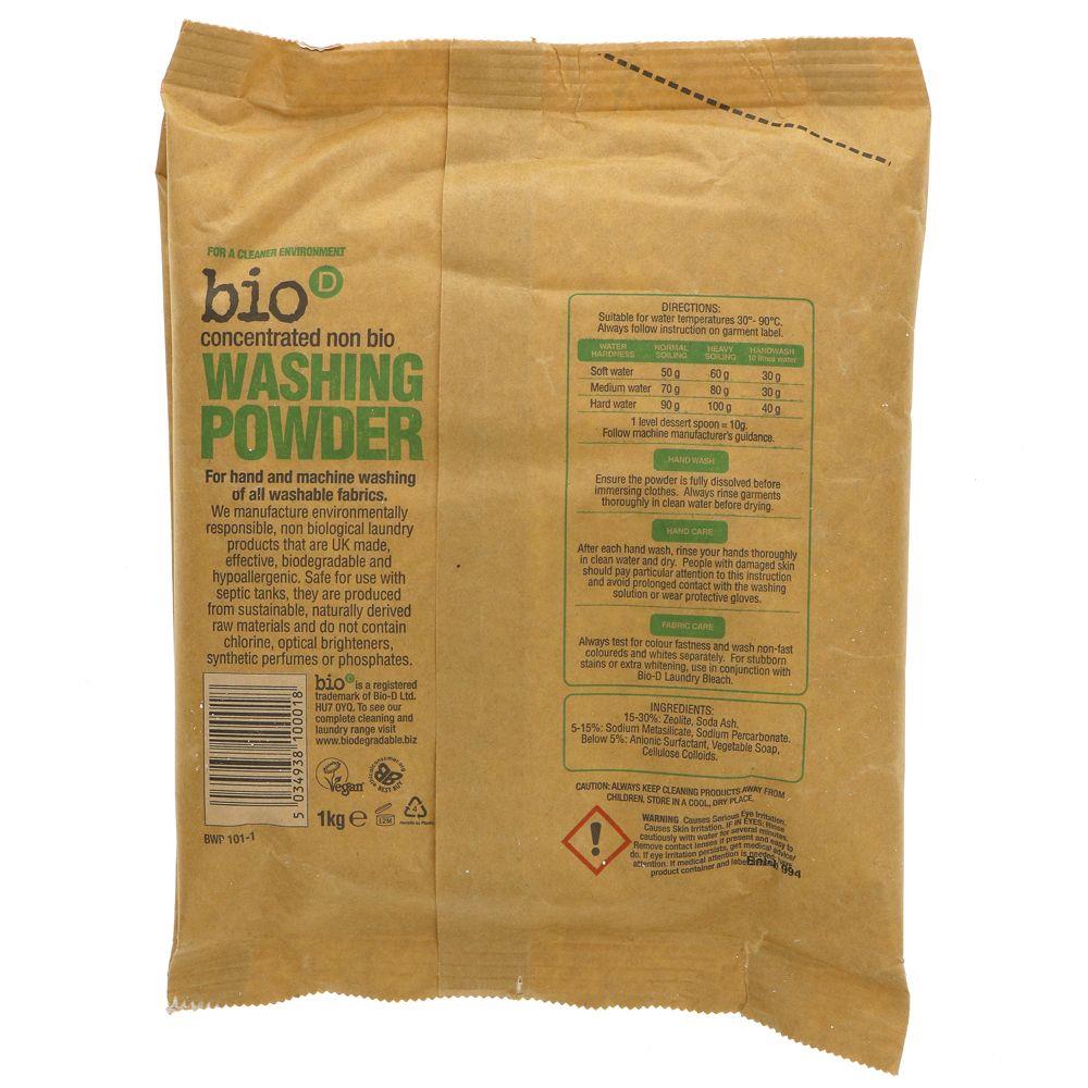 Bio D Washing Powder Concentrated 1kg | ecostore.ie Ireland