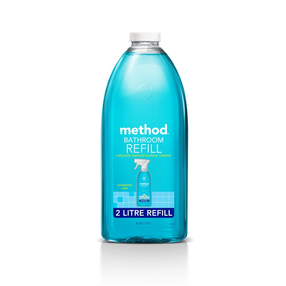 Method Bathroom Surface Cleaner Refill - Eucalytpus Mint (2L ...
