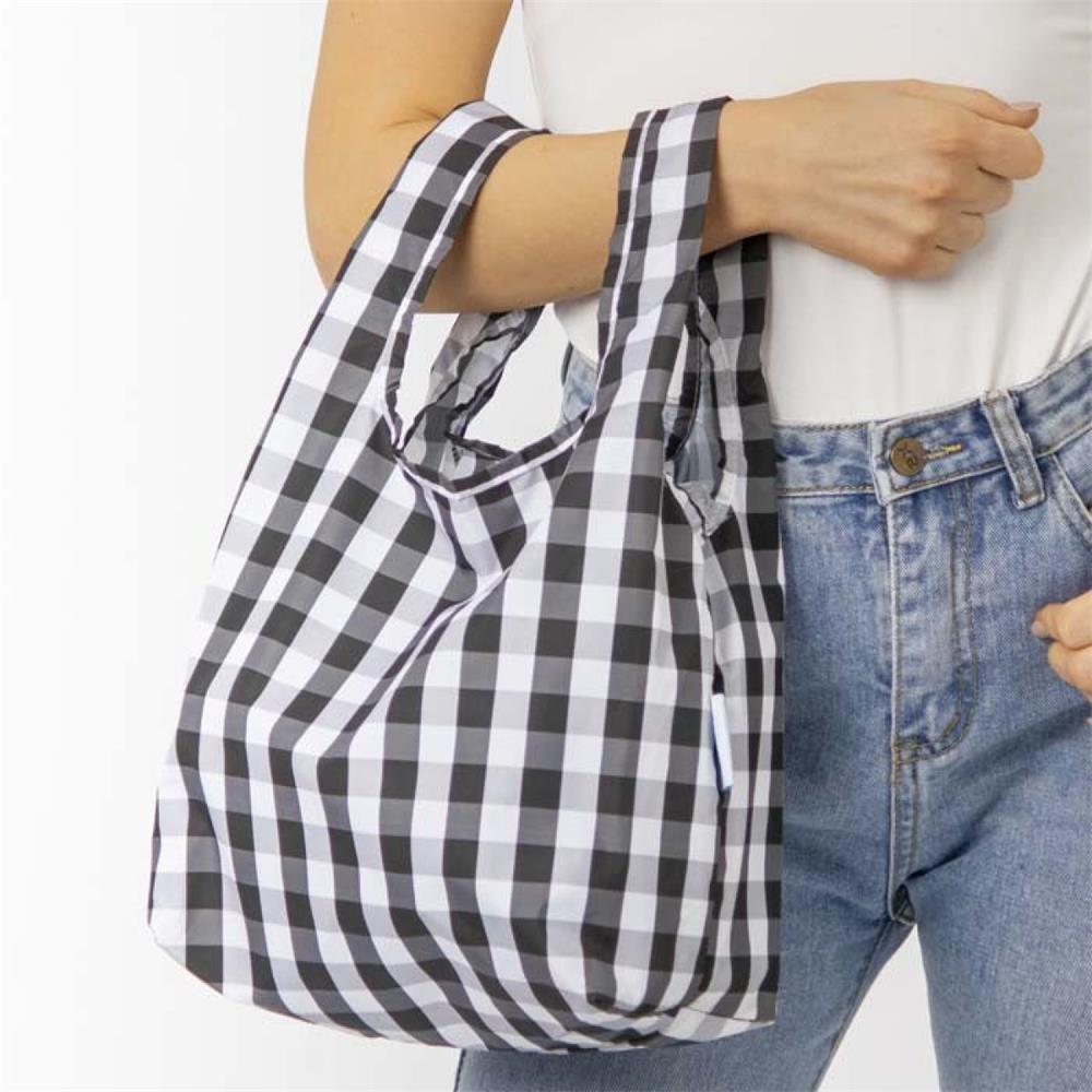 Kind Bag Mini Reusable Shopping Bag - Gingham | ecostore.ie Ireland