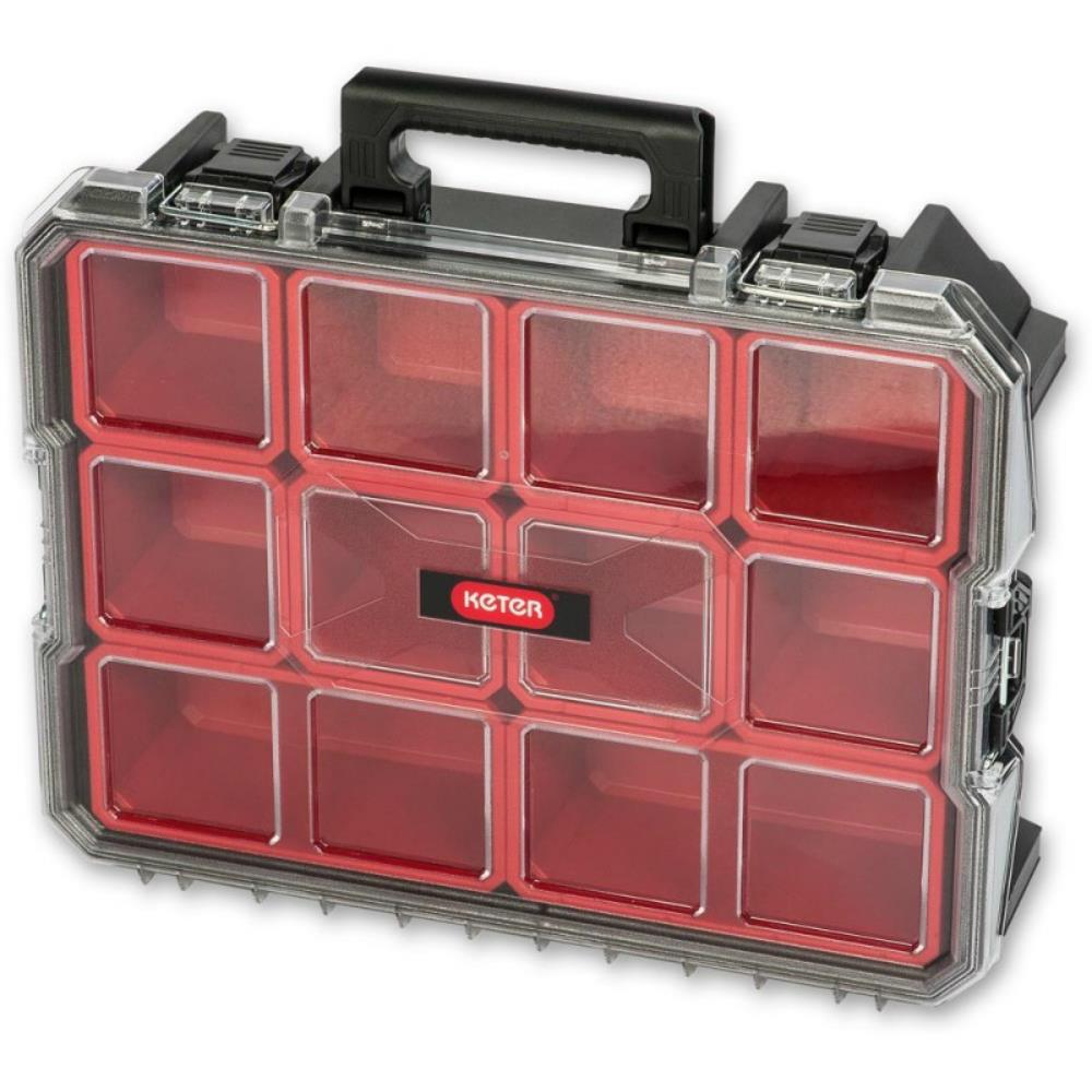 Keter PRO Organiser 10 Compartments Black | Your Home and Garden
