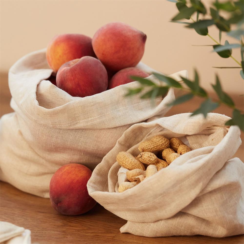 Tabitha Eve Irish Linen Produce Bags - Small | ecostore.ie Ireland