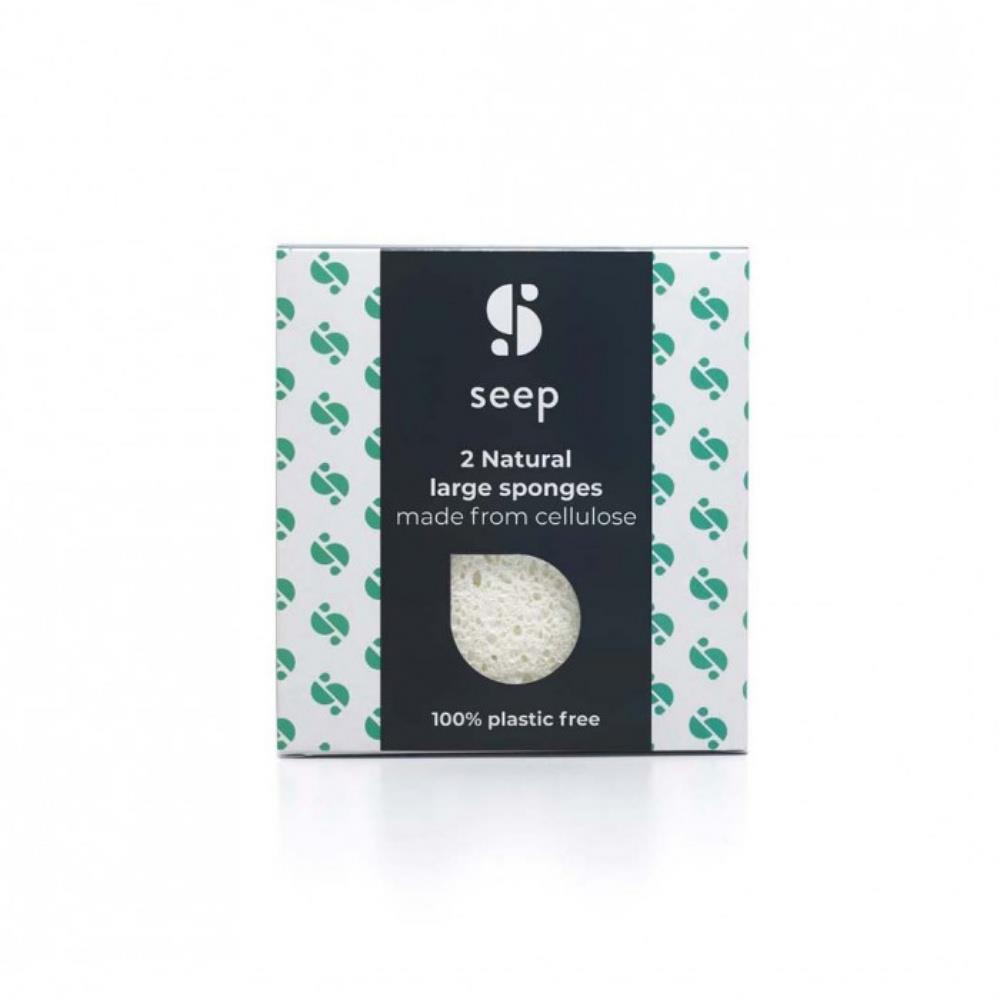Seep Large All-Purpose Cellulose Sponges - 2 Pack | ecostore.ie Ireland