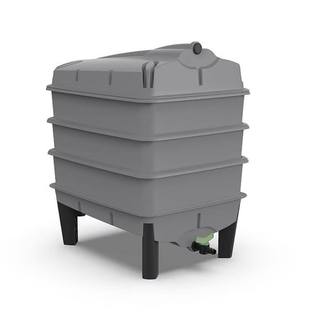 Original Organics Stone Grey Tiger Wormery - 3 Tray | ecostore.ie Ireland