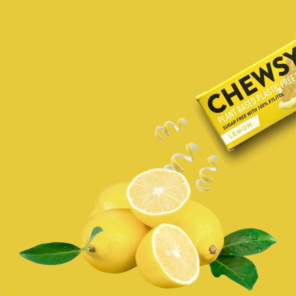 Chewsy Plastic Free Chewing Gum - Lemon | ecostore.ie Ireland