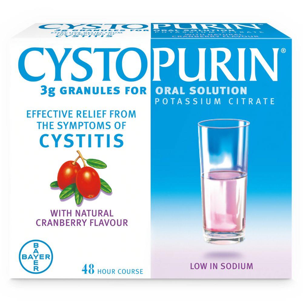Cystopurin Cystitis Relief Oral Solution - 48 Hour Course | Strauts ...
