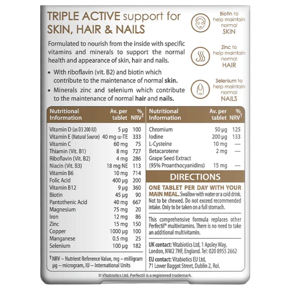 Perfectil Original - Skin, Hair, Nails 30 Tablets | Strauts Pharmacy ...