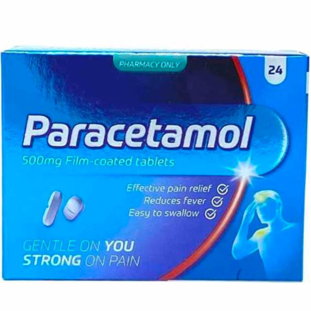 Paracetamol 500mg 24 tablets | Strauts Pharmacy | Ireland