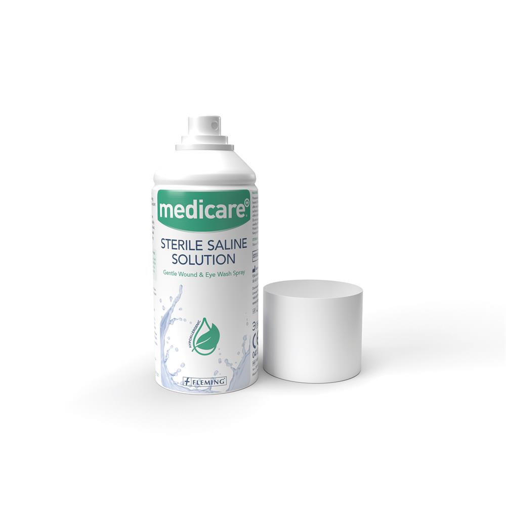 Medicare Sterile Saline Solution 100ml | Strauts Pharmacy | Ireland
