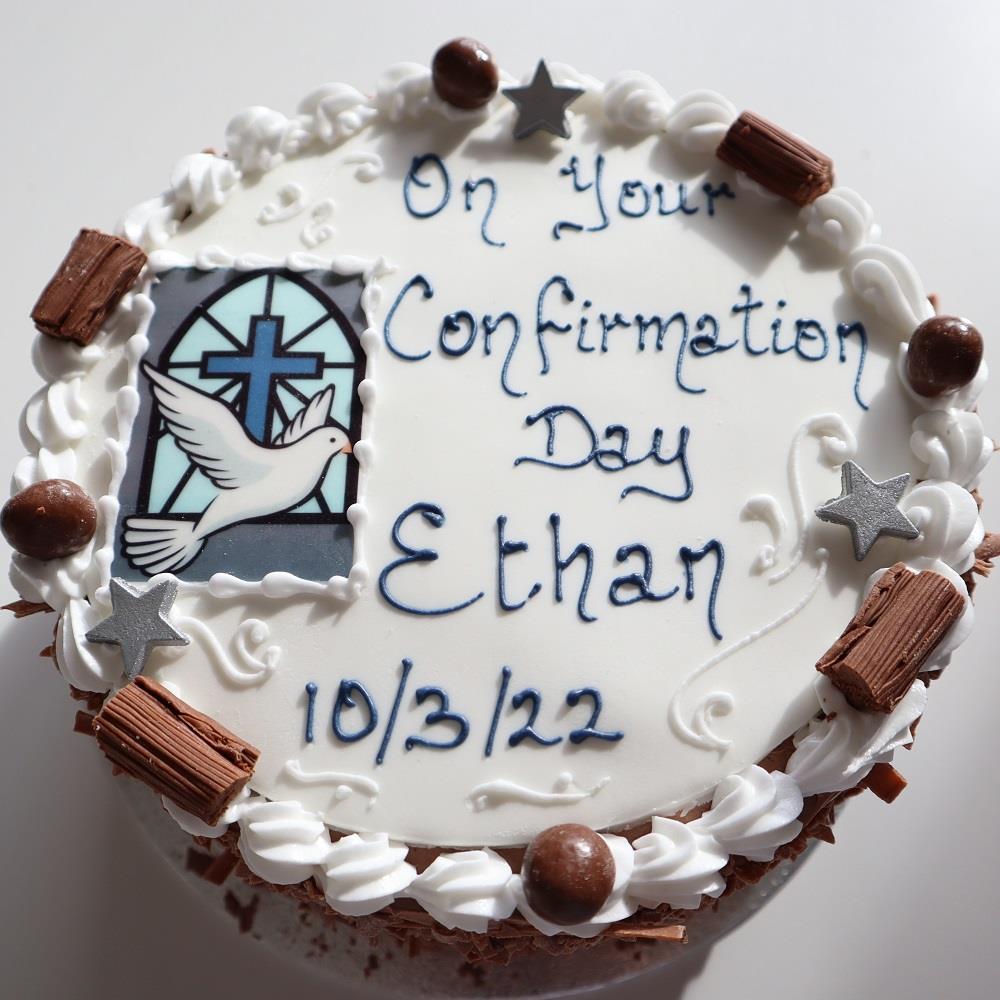 Chocolate Madeira Confirmation Cake | O'Connors Bakery Clare | Limerick ...