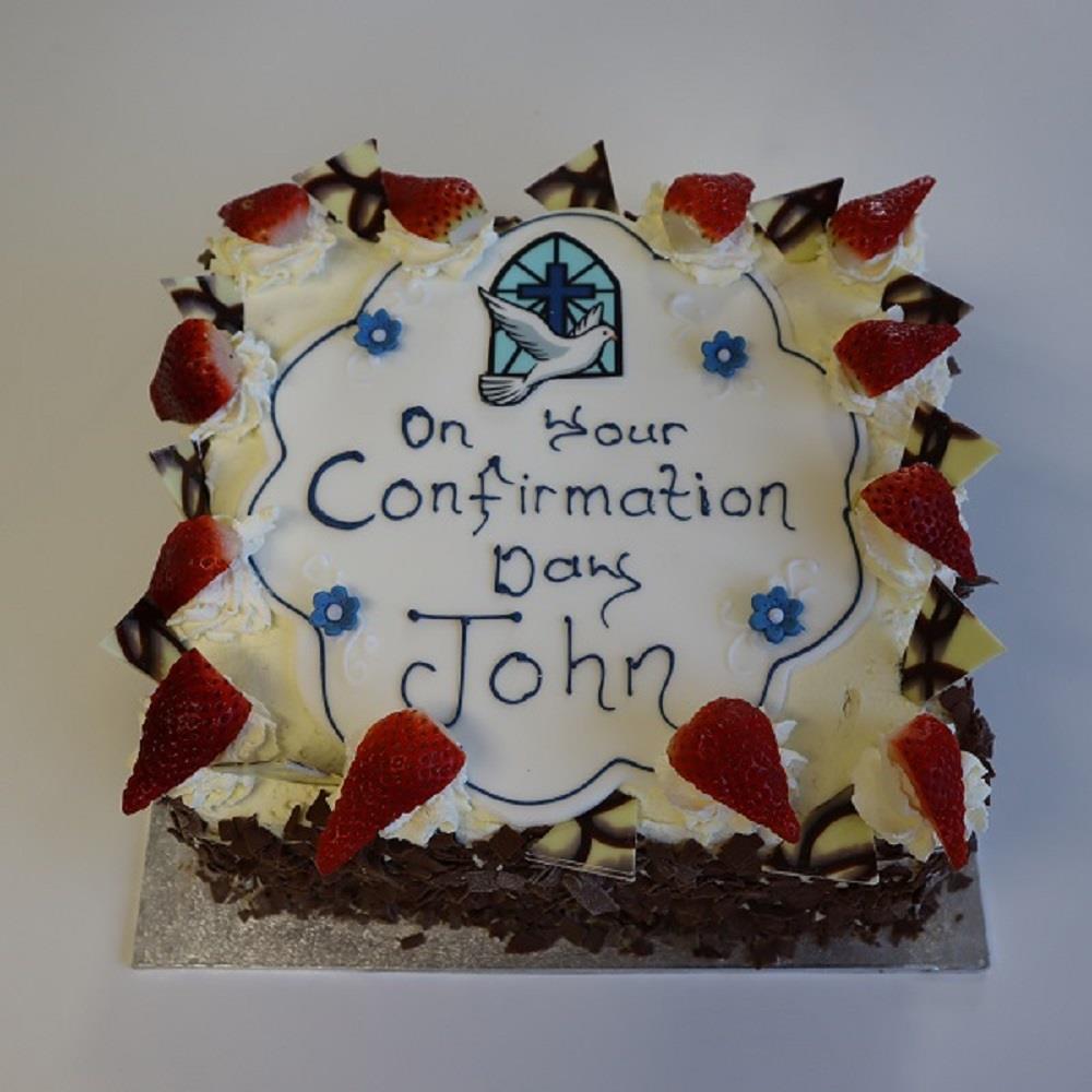 Fresh Cream Confirmation Cake | O'Connors Bakery Clare | Limerick ...