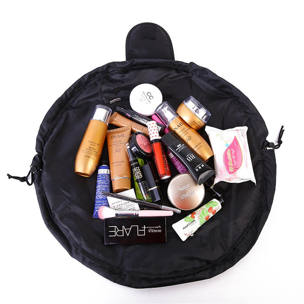 Drawstring Portable Makeup Bag Travel Cosmetic Make Up Pouch Toiletry