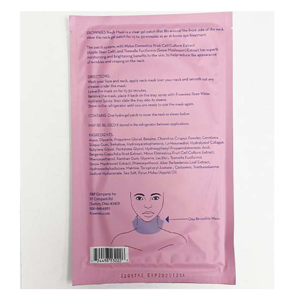 Neck Mask with Apple Stem Cell Serum - The Frownies