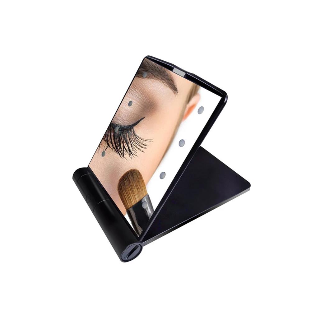 LED Foldable Compact Mirror - Light up Mirror - Compact Makeup Mirror