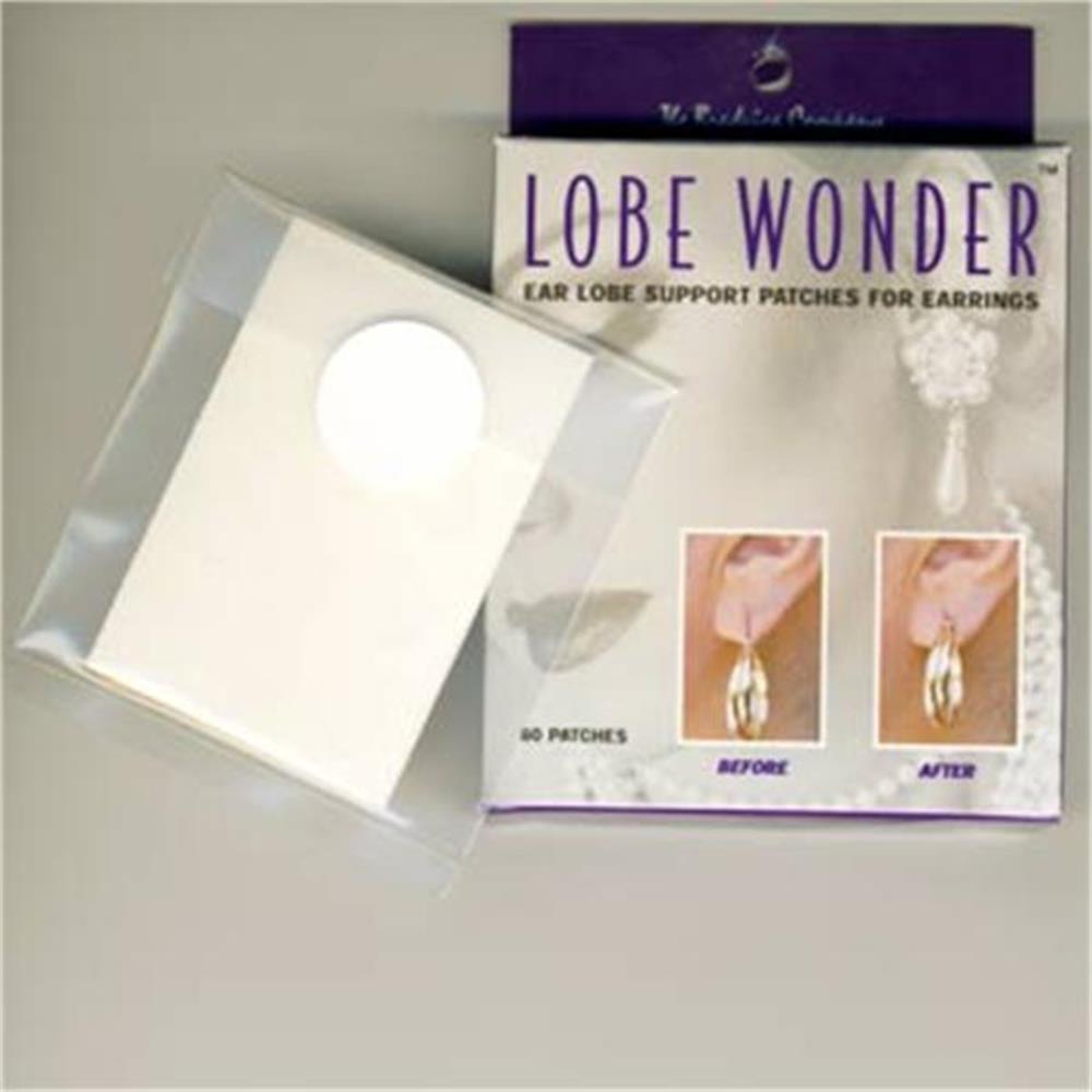 Lobe Wonder - Ear Lobe Support Patches - Stretched Lobes - Earring ...