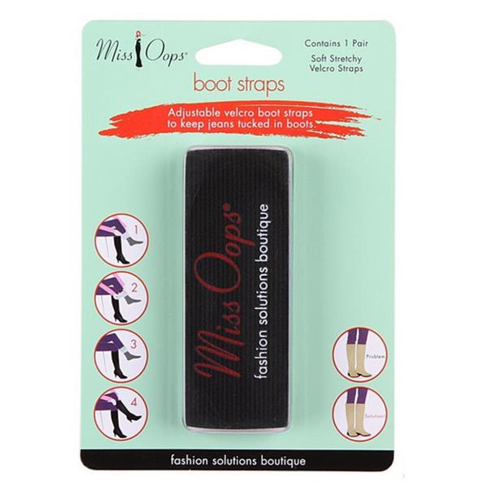 Miss Oops Boot Straps keeps jeans tucked into boots so no more fabric ...