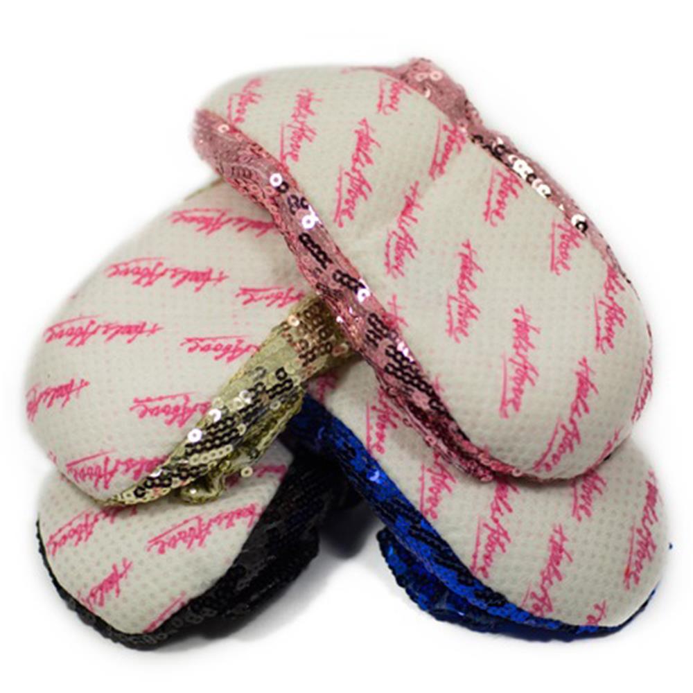 Heels Above Shimmy Sequin Slippers - Cozy Slippers - Bridal Ballerina ...