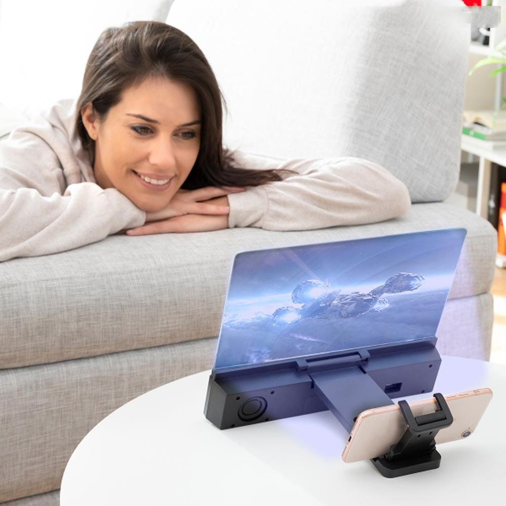 Mobile Phone Screen Amplifier with Speaker Mobimax