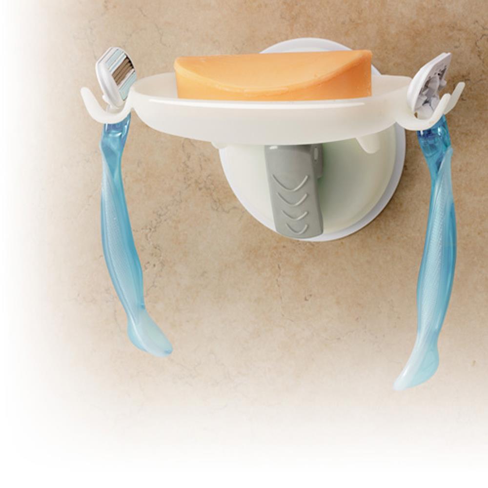 Mommy's Helper Safe-er Grip Soap Dish with Razor Hooks ...