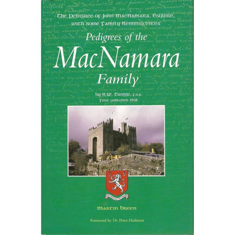 Martin Breen Pedigrees Of The MacNamara Family | Ennis Bookshop | Clare ...
