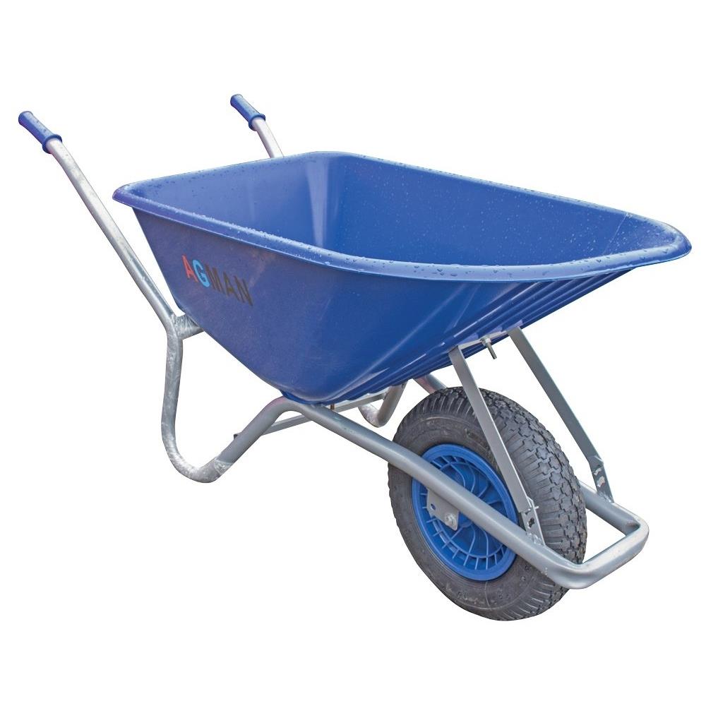 Garden Collection Buildworx Blue Pvc Wheelbarrow 100L |EEC Homevalue ...
