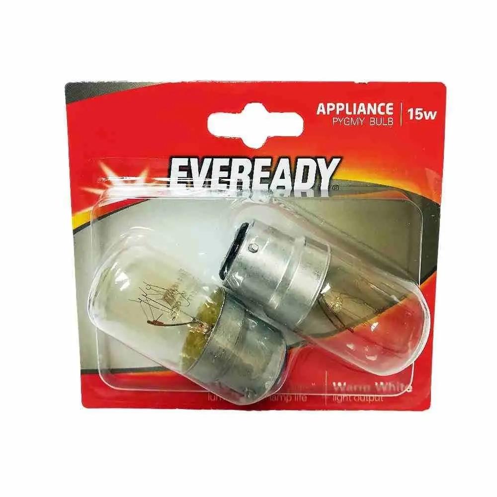 Eveready 15W B15 Pygmy Light Bulb Warm White 2pk |EEC Homevalue ...