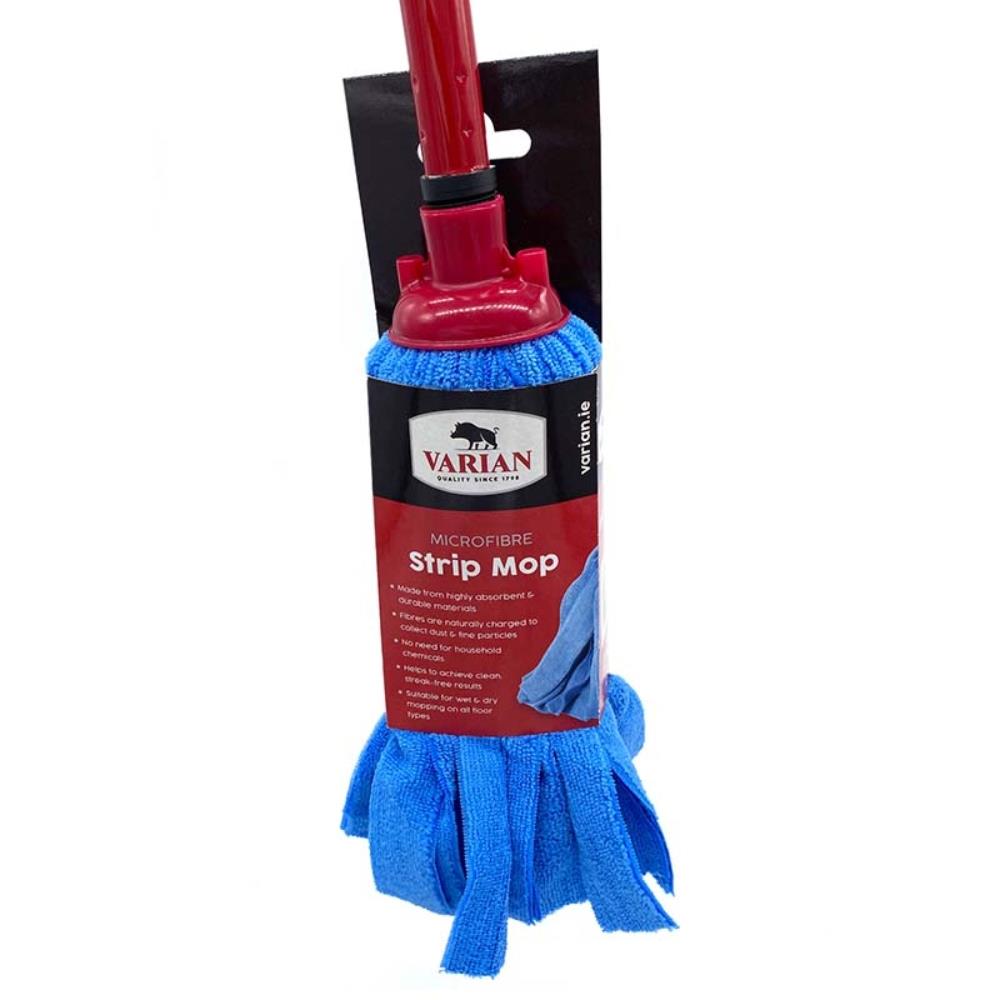 Varian Blue Microfibre Strip Mop |EEC Homevalue | Balbrigggan | Co. Dublin