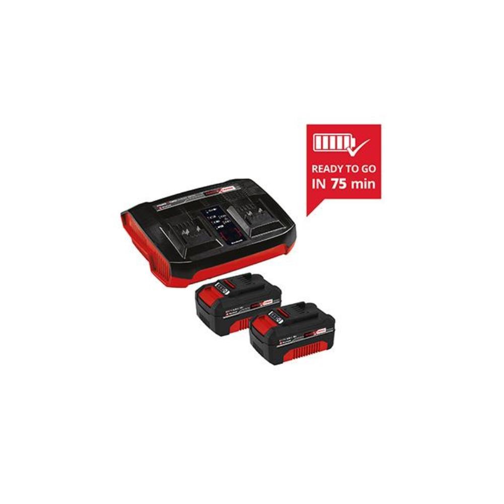 Einhell PXC Twin Battery Recharger Kit 18V 4Ah |EEC Homevalue ...