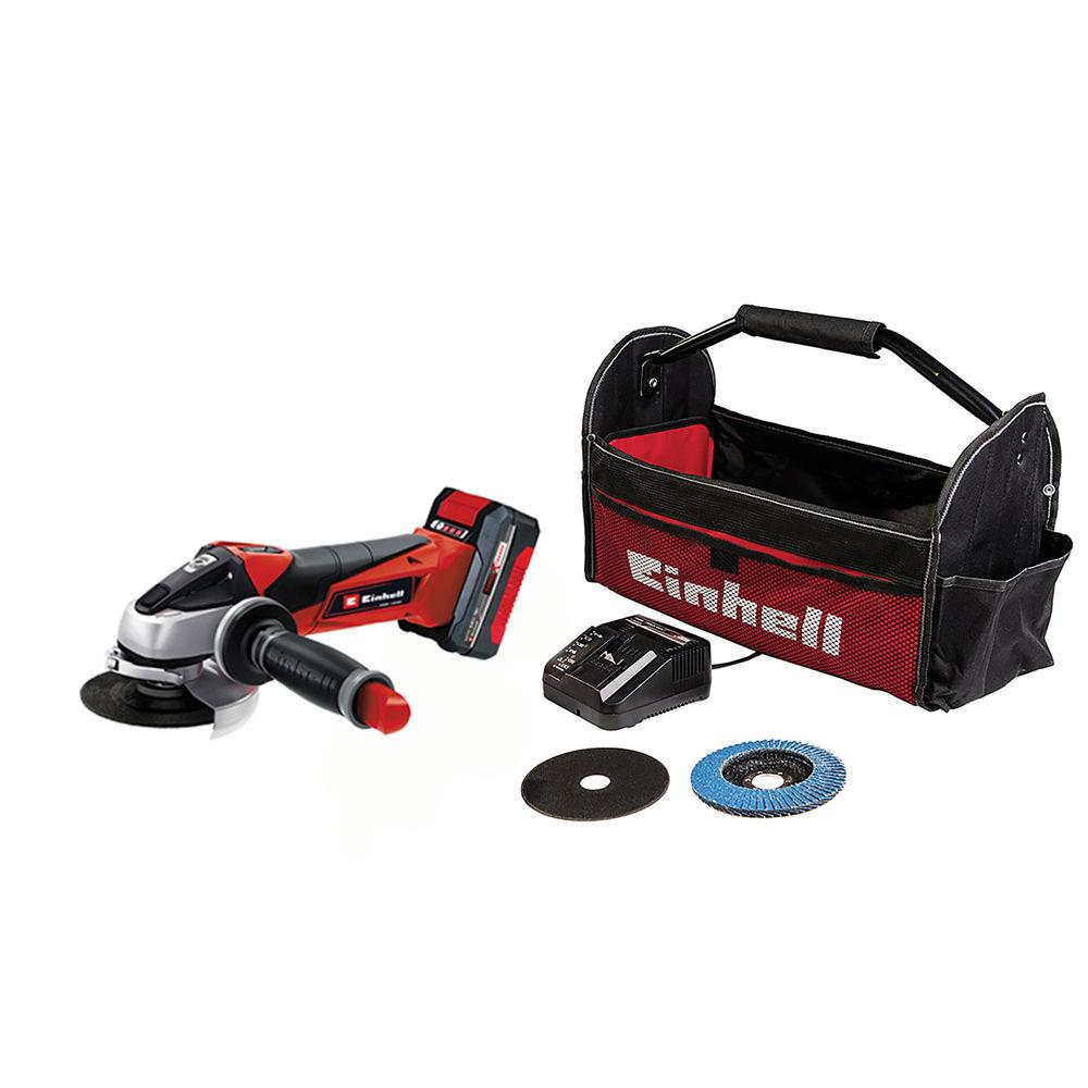 Einhell Power X Change Cordless Angle Grinder 18V |EEC Homevalue ...