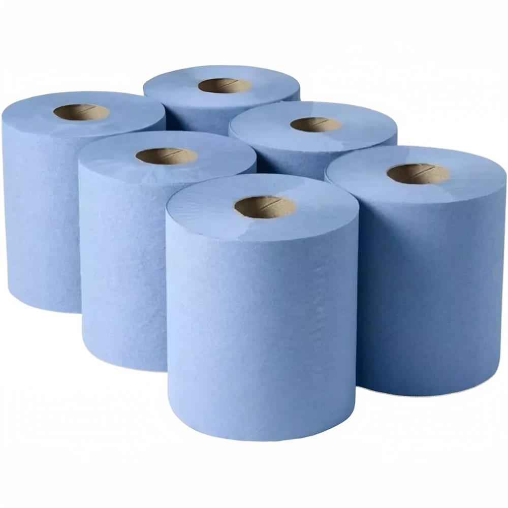 Bruno Blue Roll 6 Pack 175mm 2 Ply Toilet Roll