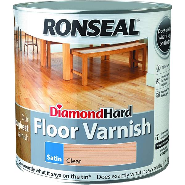 Ronseal Diamond Hard Floor Varnish 2.5L Satin |EEC Homevalue ...