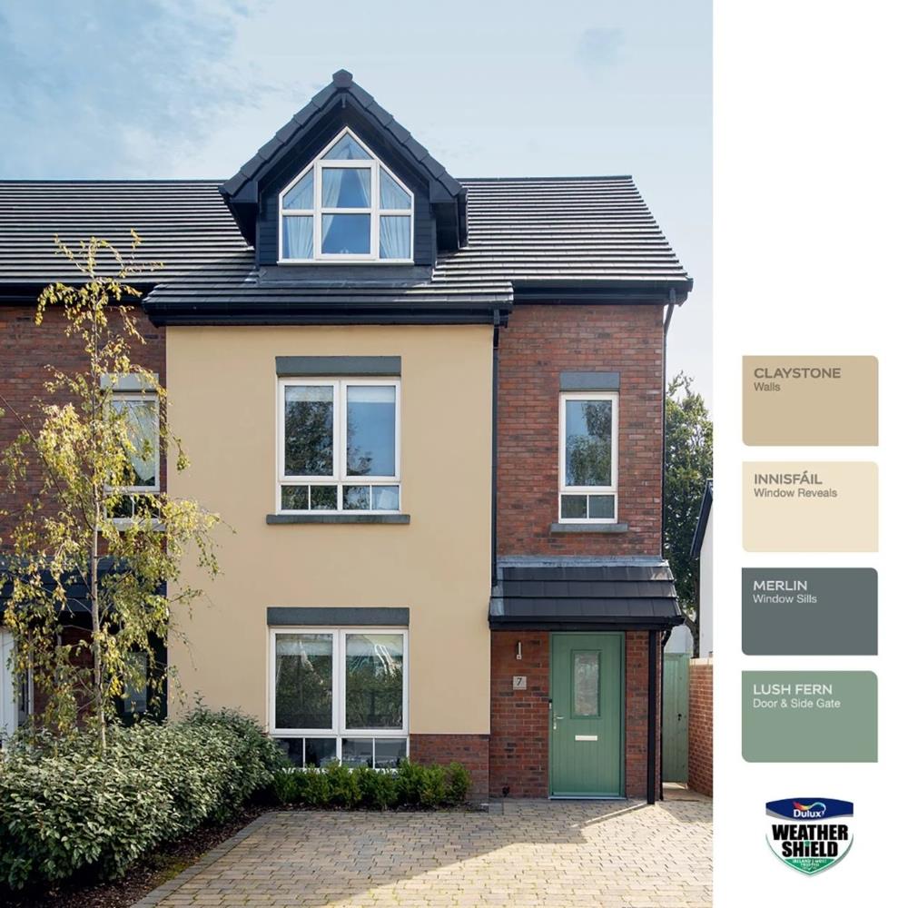 Dulux Weathershield Smooth Masonry Paint 10L Claystone |EEC Homevalue ...